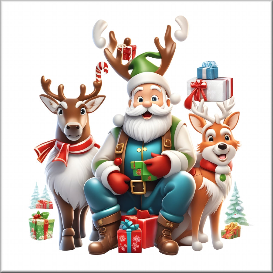 Father Christmas & Friends Christmas Art Collection – eager beever ...