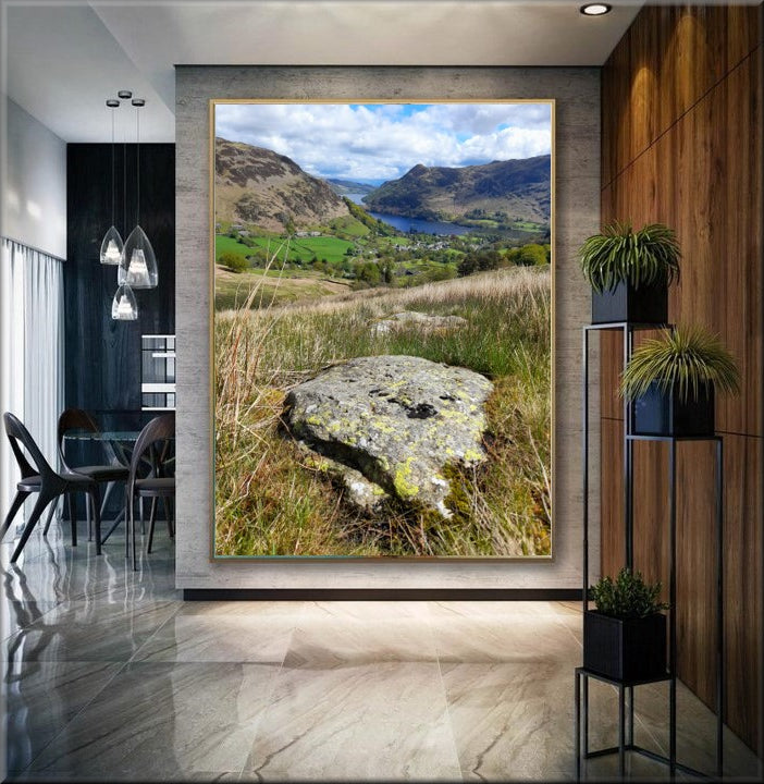 Helvellyn Lake District Cumbria England Landscape Art by Chris Beever ...