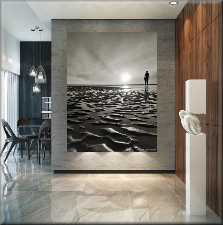 Antony Gormley Another Place Landscape Art Photography by Chris beever ...